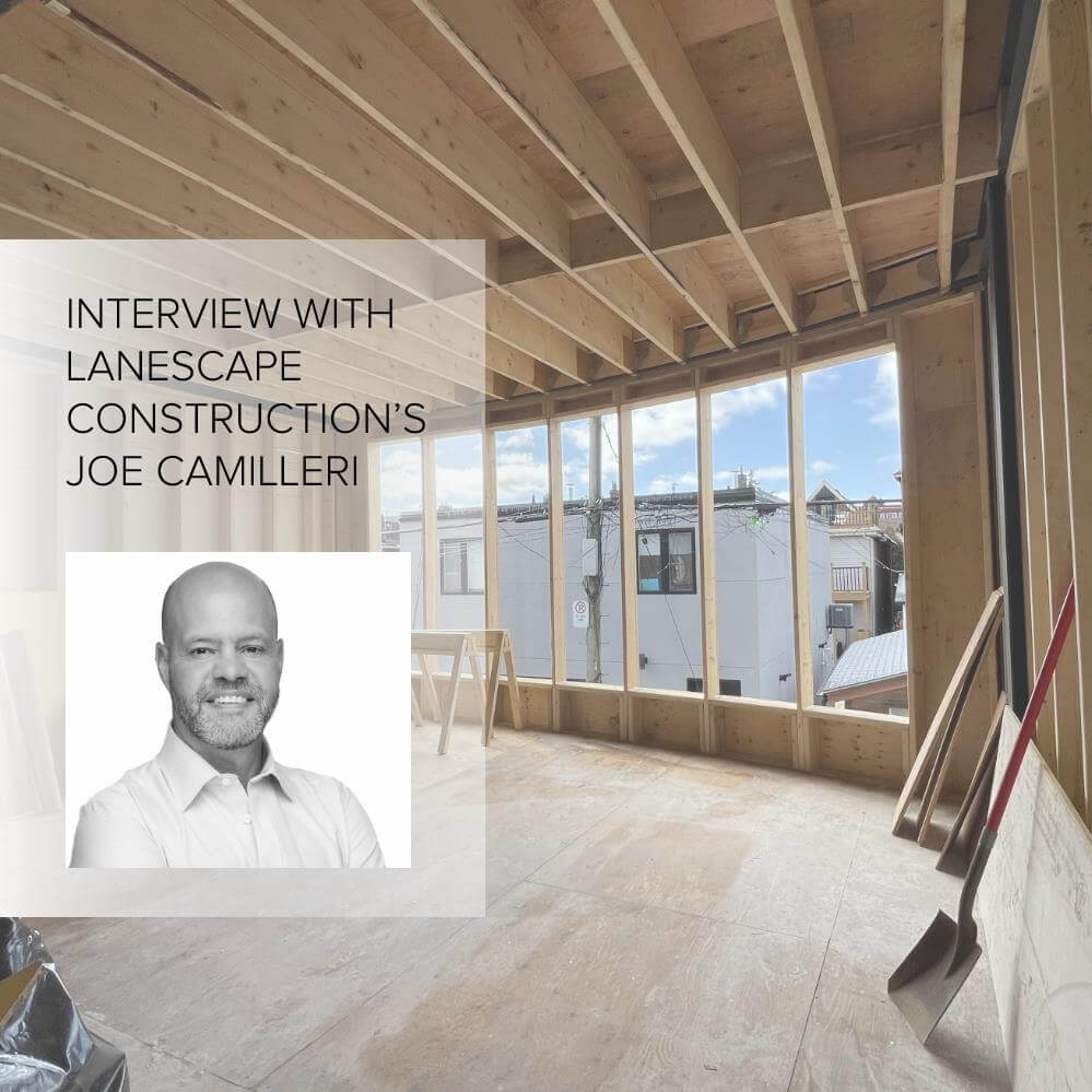 Interview with Lanescape Construction’s Joe Camilleri - Lanescape